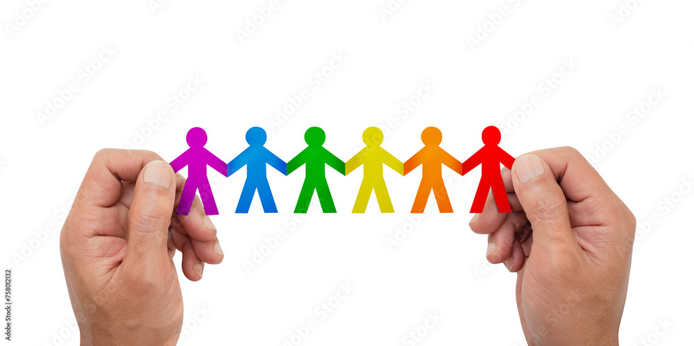 lgbtq, transgender, and intersex rights concept.community, unity, and ...