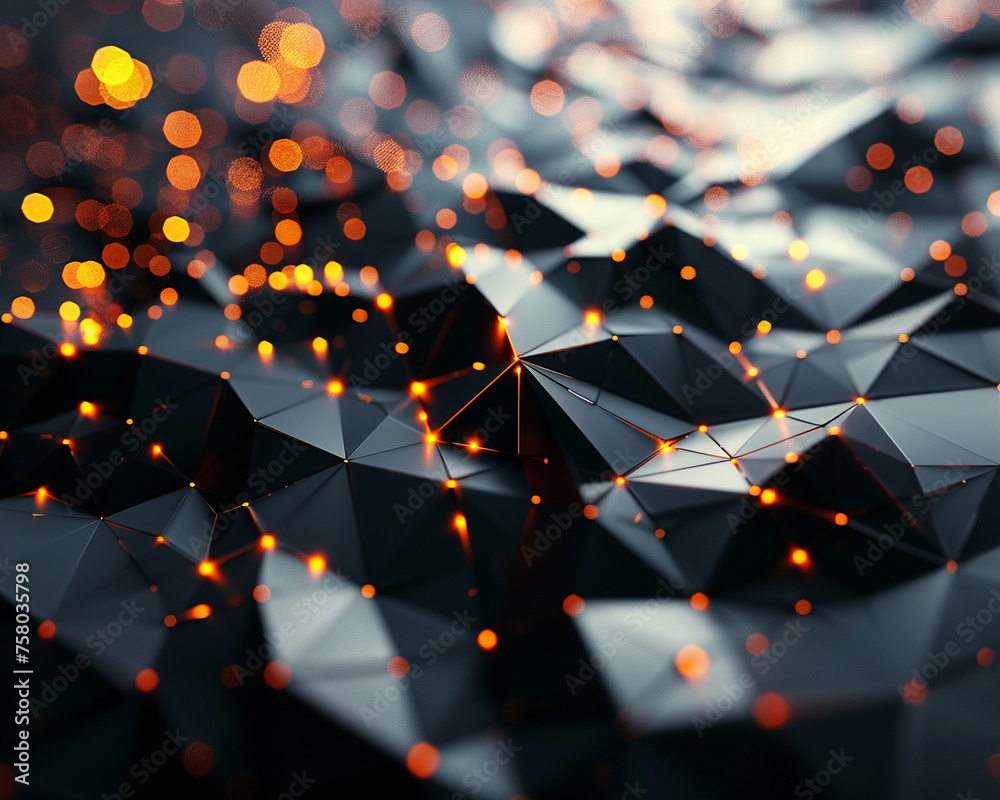 Incorporate abstract textures into a 3D animation to create a visually ...