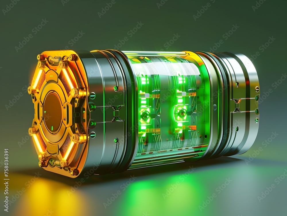 Atomic Battery Technology: A Sleek and Innovative Design for Advanced ...