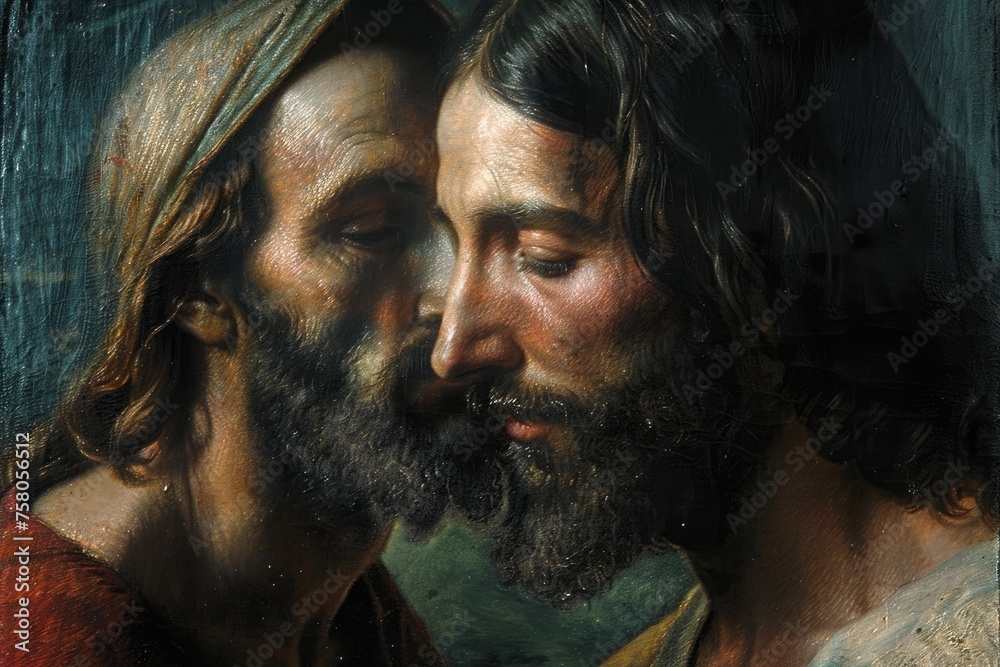 Kiss of Judas: pivotal moment of betrayal in the life of jesus christ ...