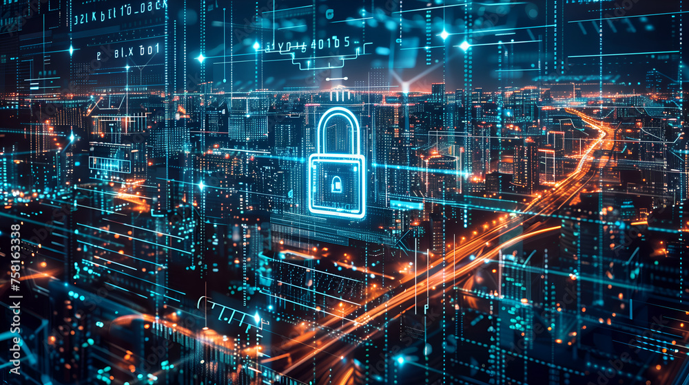 Establishing robust cybersecurity measures and encryption standards to protect sensitive data ...