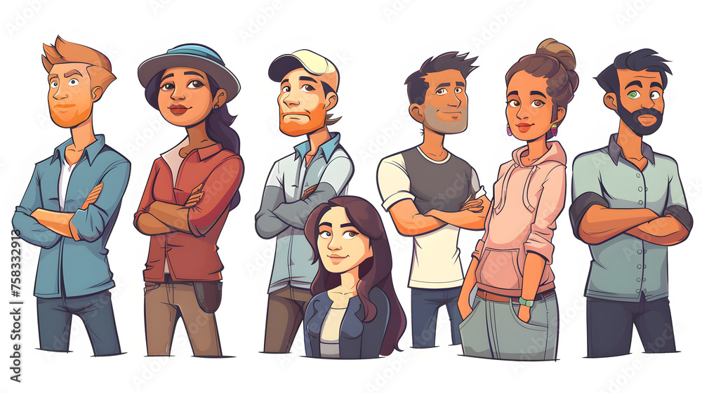 Illustrations vectorielles dynamiques : Une collection de jetons de ...