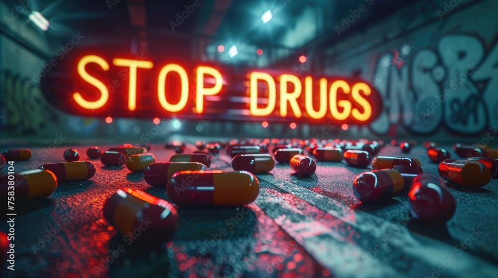 Taking a stand: advocating against drug use with powerful imagery ...