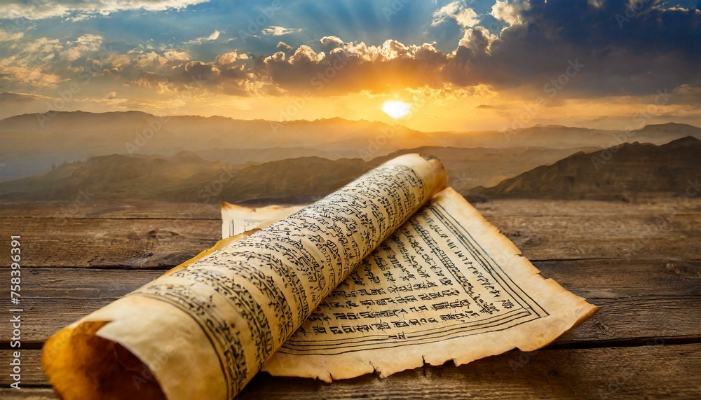 book of mountains, wallpaper jesus on the cross, a scroll and two ...