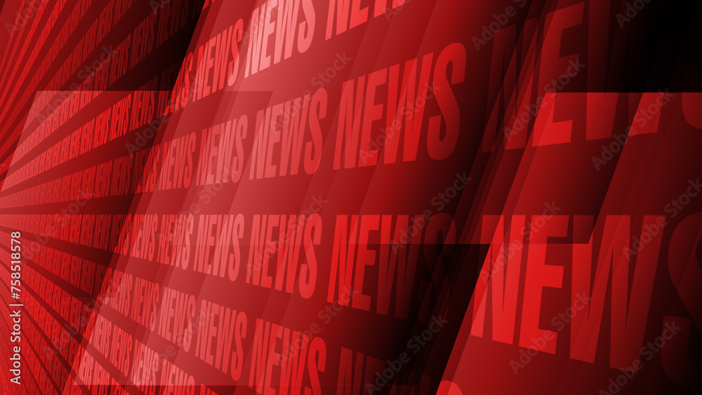 News background abstract background with red news headline and news ...