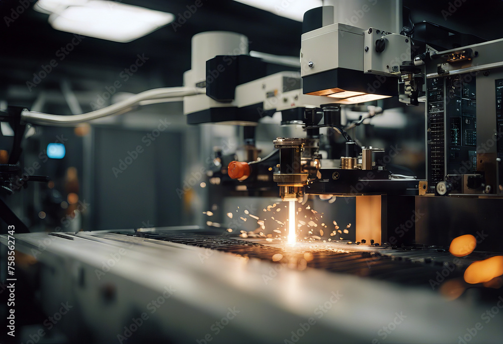 process manufacturing automated controlled computer a automatic robot ...