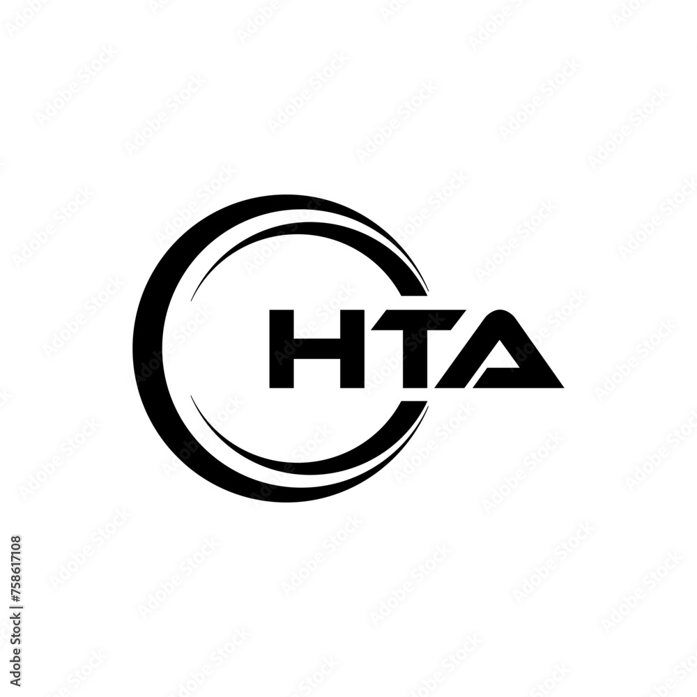 HTA Logo Design, Inspiration for a Unique Identity. Modern Elegance and ...