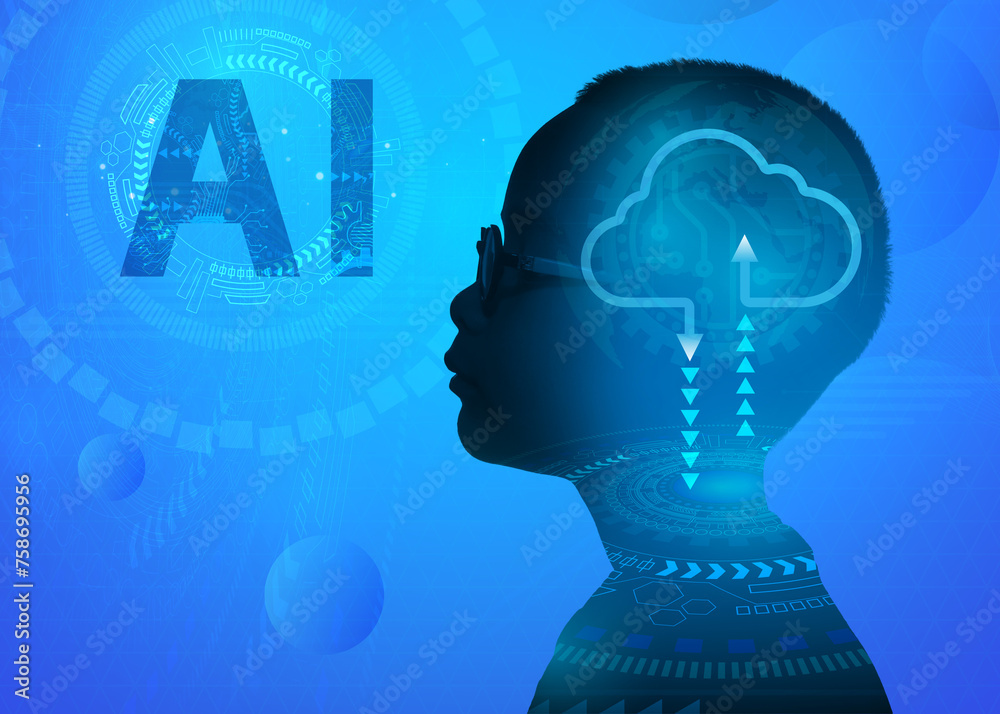 Deep learning. Visual contents. Digital transformation. Education ...