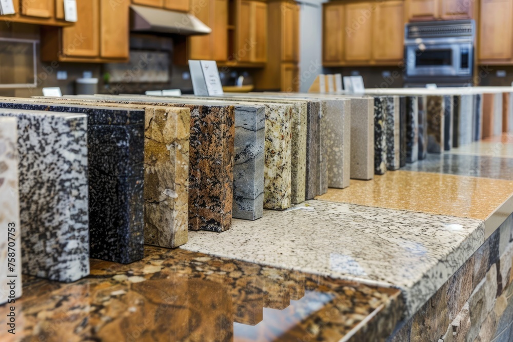 Stunning Granite Countertops Color Samples for Your Kitchen: A Lineup ...