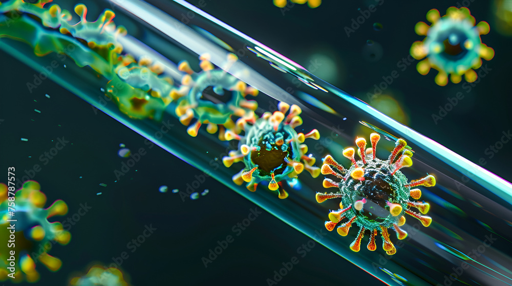 Viral replication, six steps, attachment, penetration, uncoating ...