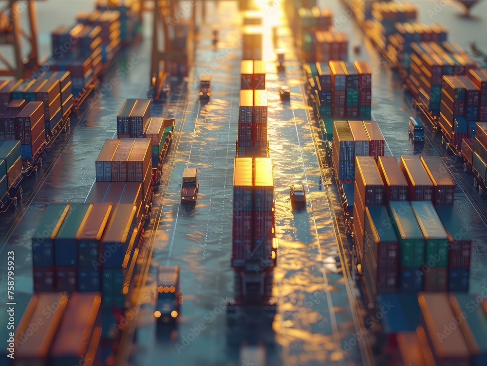 International Shipping - Export-Import Trade - Container Terminal ...