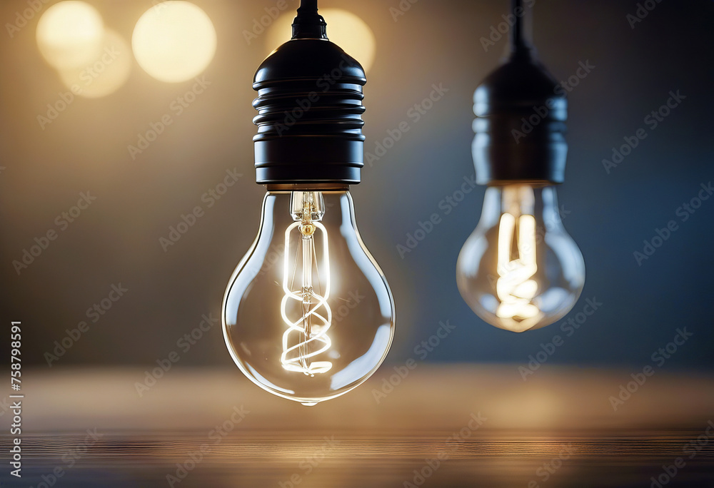 bulb light hanging glowing glow bright glasses lamp electric ...