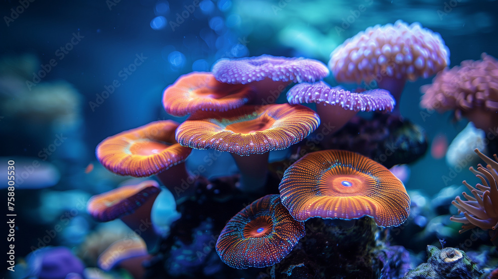 underwater photography of coral reefs with fish and fauna Stock Photo ...