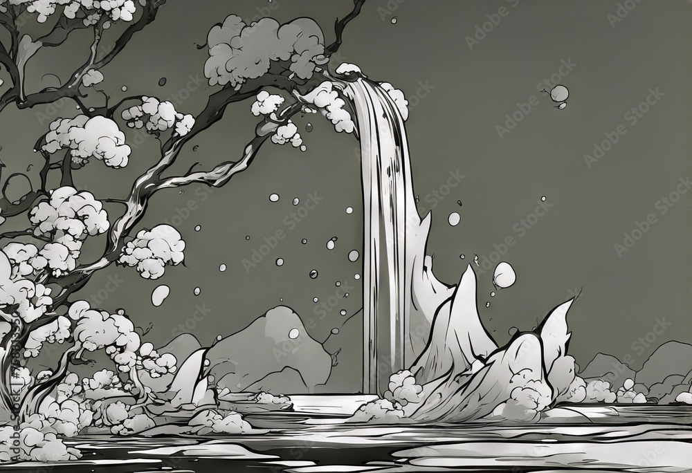 Alpha (Transparent) Channel 4K Hand Drawn Cartoon Liquid Transition ...