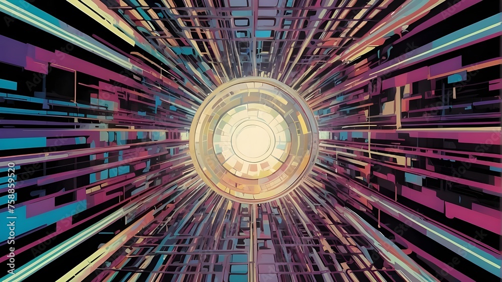 Blue Glow with Motion Lines, Energy Wave Pattern, and Bright Laser ...