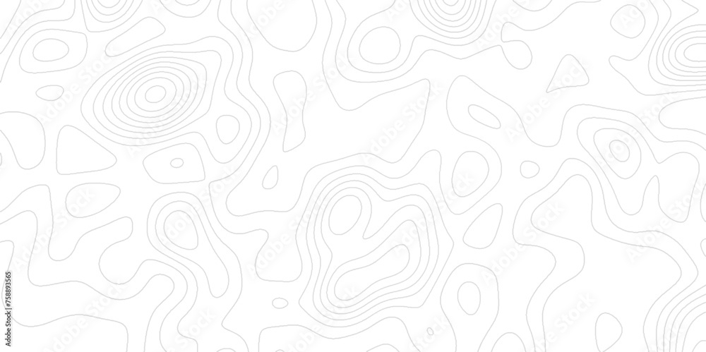 Abstract background with lines Topographic map gradient multicolor wave ...