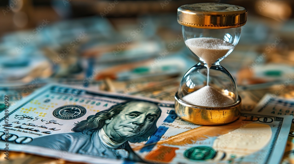 Show a visual representation of the time value of money concept ...