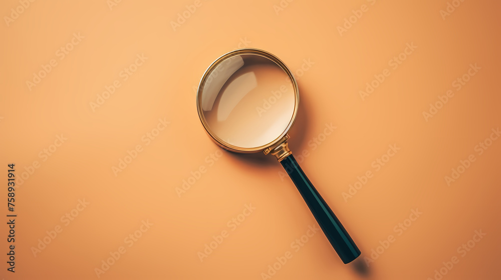Magnifying glass, symbolizing curiosity and discovery Stock ...