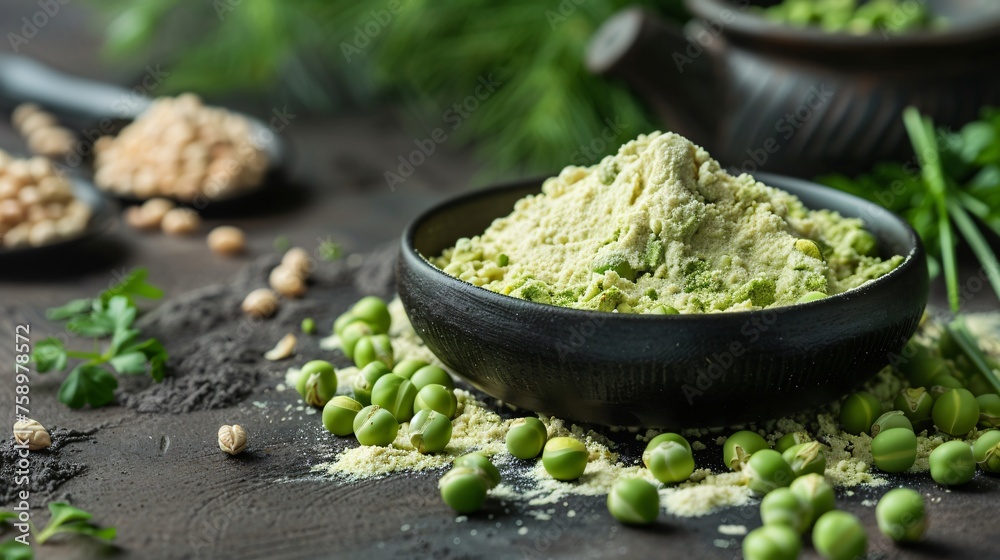 Pea flour gluten-free, a versatile ingredient, a gift of health from ...