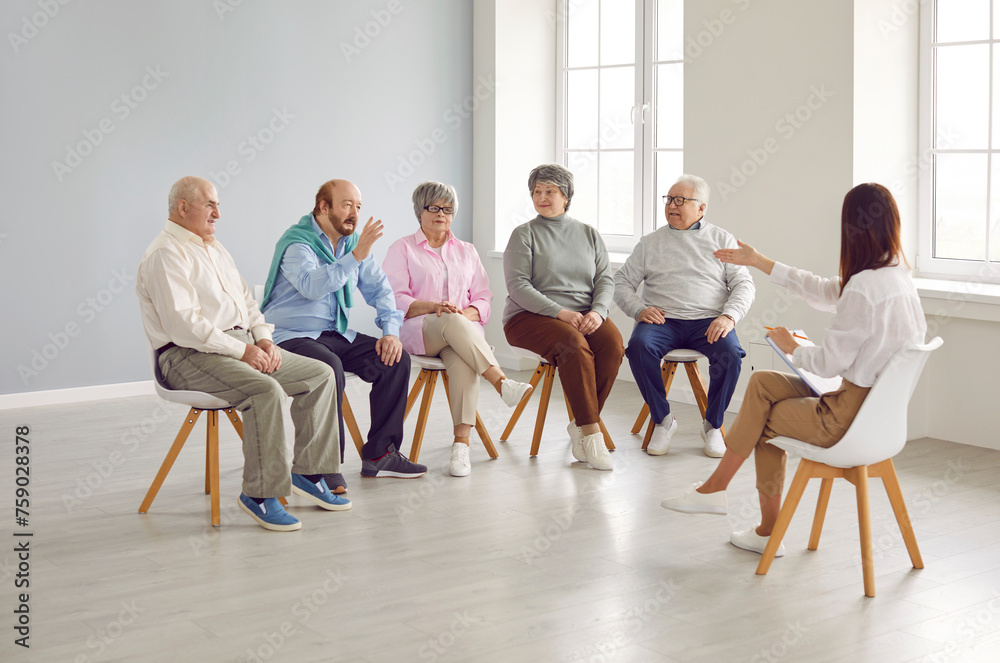 Psychological support group for elderly and lonely people in community ...