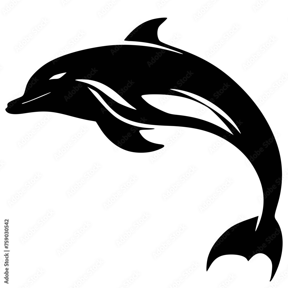 Dolphin Scene, Dolphin silhouette, Dolphin Svg, Dolphin Png, Dolphin ...