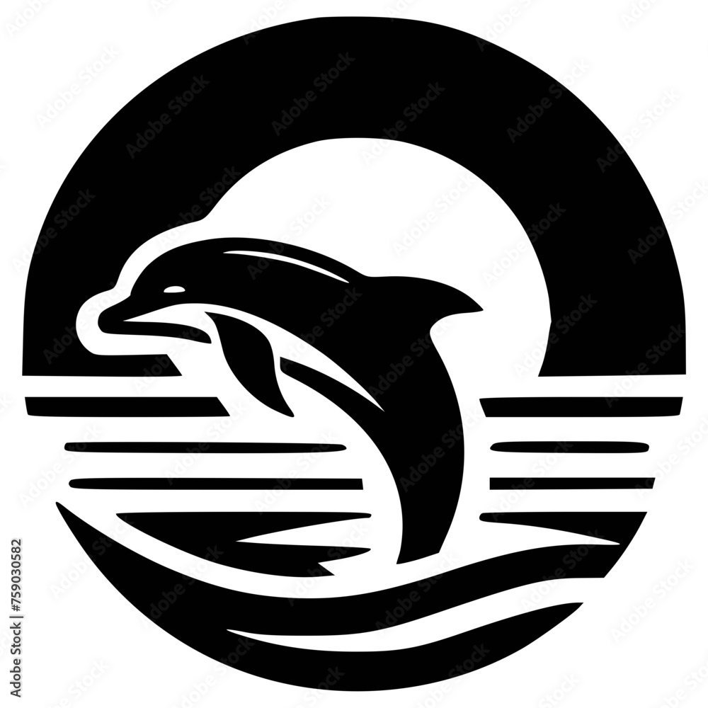 Vetor de Dolphin Scene, Dolphin silhouette, Dolphin Svg, Dolphin Png ...