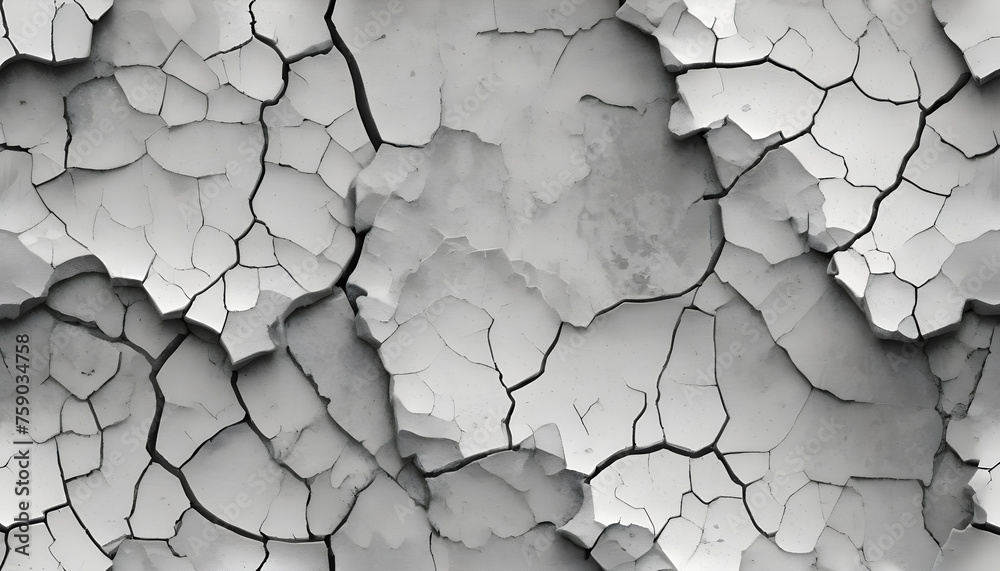 Seamless broken cracks background texture. Tileable stained peeling ... Seamless broken cracks background texture. Tileable stained peeling ...