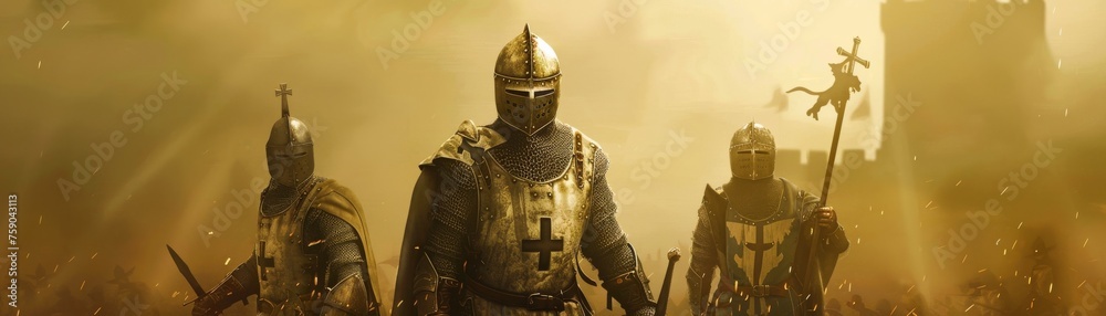 As the sun sets the Knights Templar embark on a sacred quest for the ...