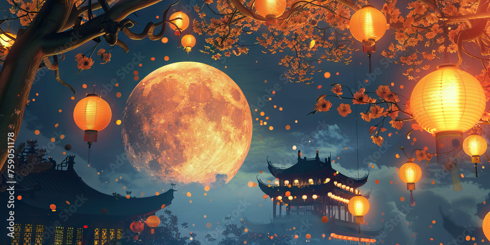 The Mid-Autumn Festival, celebrated in East Asian cultures, honors the ...