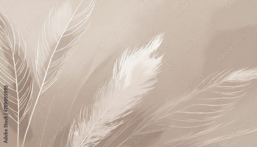 fluff background with neutral colors and aesthetic structure minimalism ...