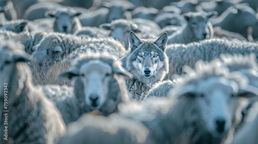 Wolf in Sheep's Clothing: A Striking Metaphor for Concealed Danger ...