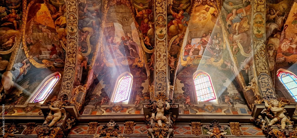 church san nicolas valencia light windows stained glass art tourism ...