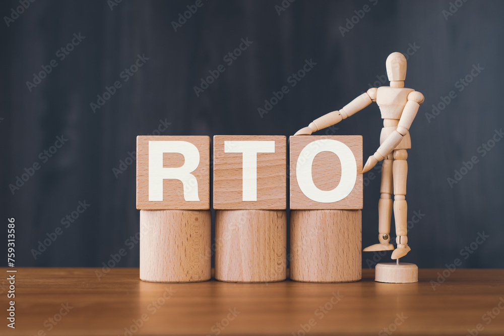 There is wood cube with the word RTO. It is an abbreviation for ...