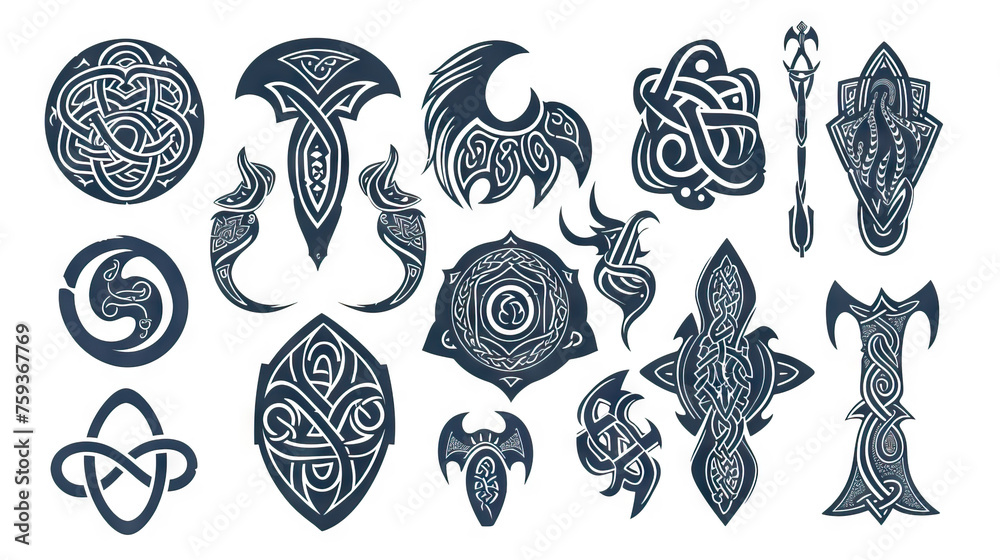 Celtic Lore Layouts: Intricate Designs Inspired by Celtic Mythology ...