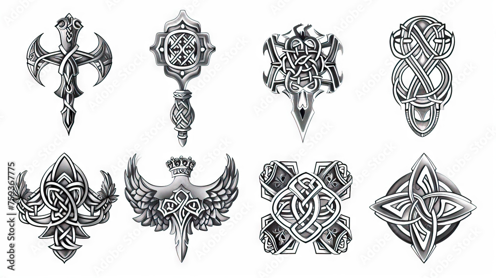 Celtic Lore Layouts: Intricate Designs Inspired by Celtic Mythology ...