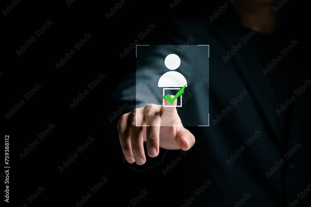 Know your customer concept. Business verifying the identity of clients ...