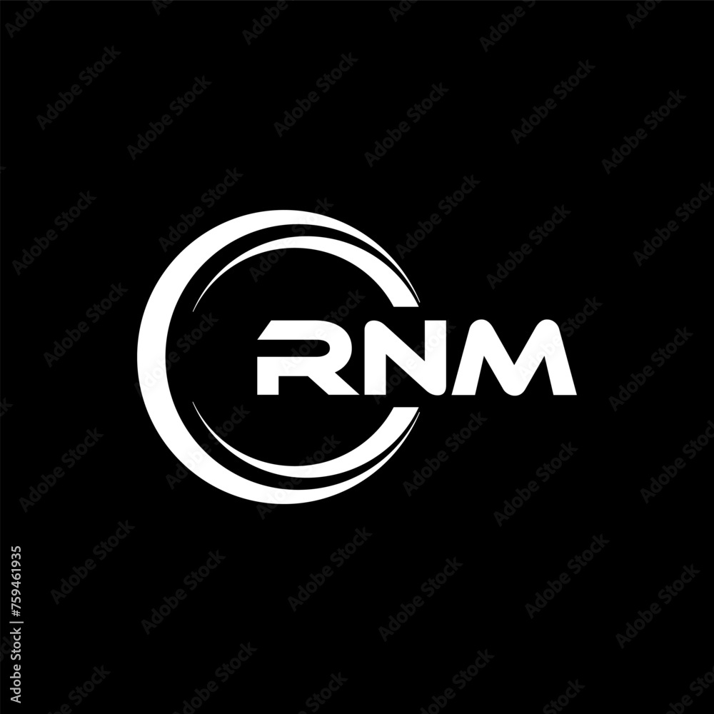 RNM Logo Design, Inspiration for a Unique Identity. Modern Elegance and ...