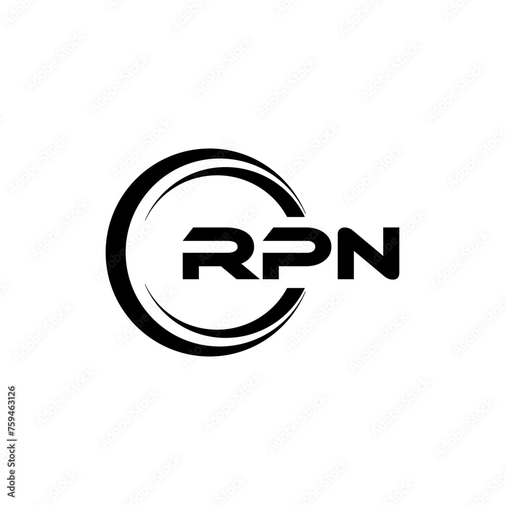 RPN Logo Design, Inspiration for a Unique Identity. Modern Elegance and ...