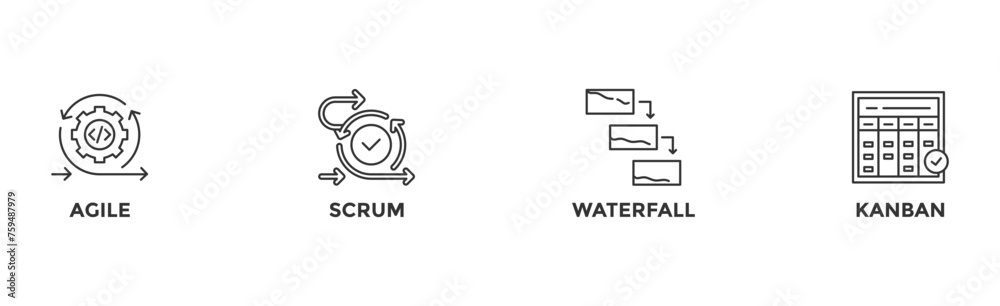 Methodology Banner Web Icon Vector Illustration Concept With Icon Of