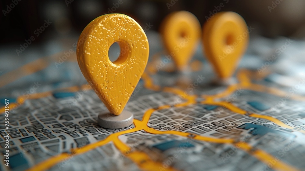 Online courier service, courier tracking location, map pin location for ...