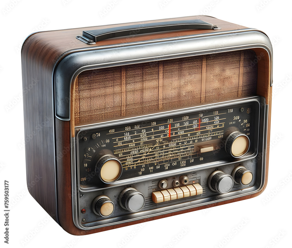 Old radio png vintage radio png retro radio png classic radio png ...