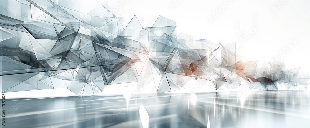 Light grey abstract technology background, Background HD For Designer ...