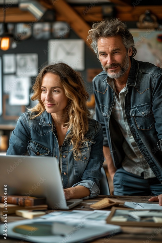 Supportive executive coach guides client through challenges, fostering ...