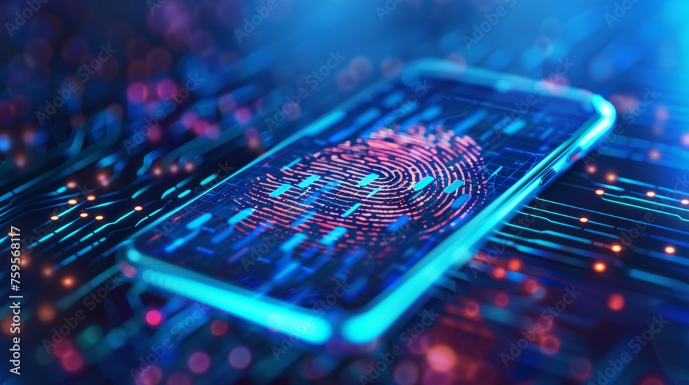 Biometric Encryption biometric authentication fingerprint scan recognition used in conjunction ...