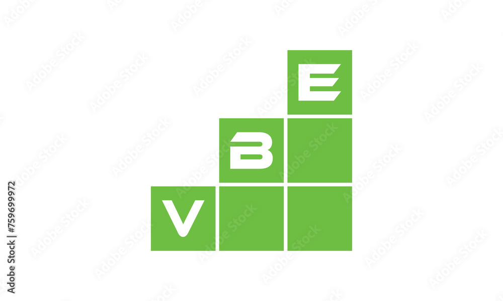 VBE initial letter financial logo design vector template. economics ...