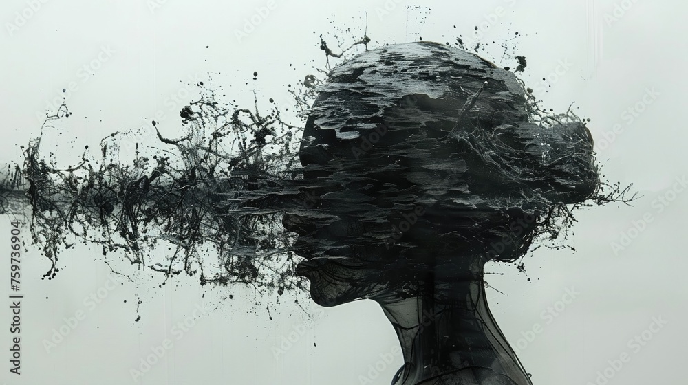 Dadaist sculpture, found objects, rebellious and chaotic, reflecting ...