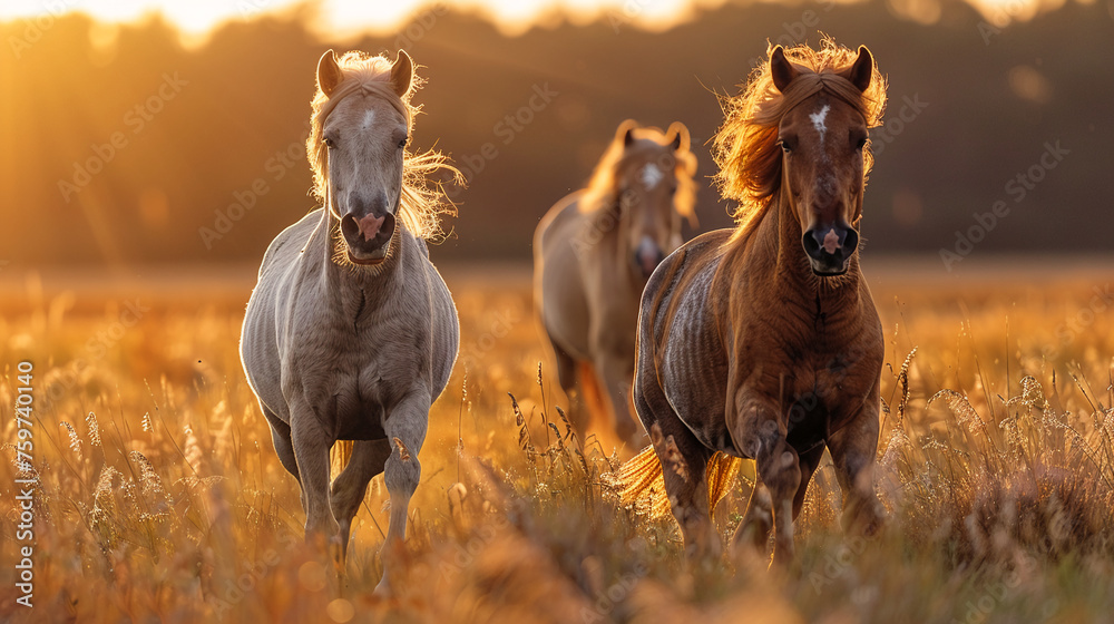 wildlife photography, authentic photo of a horse in natural habitat ...