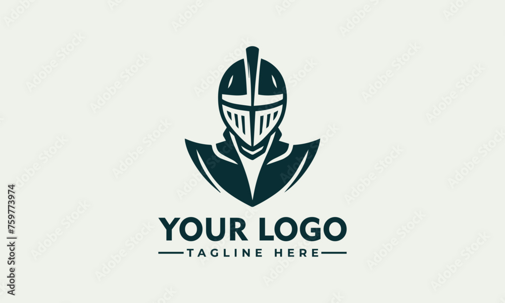 Simple Knight Rider Logo Vector Unique and Striking Design for Brand ...