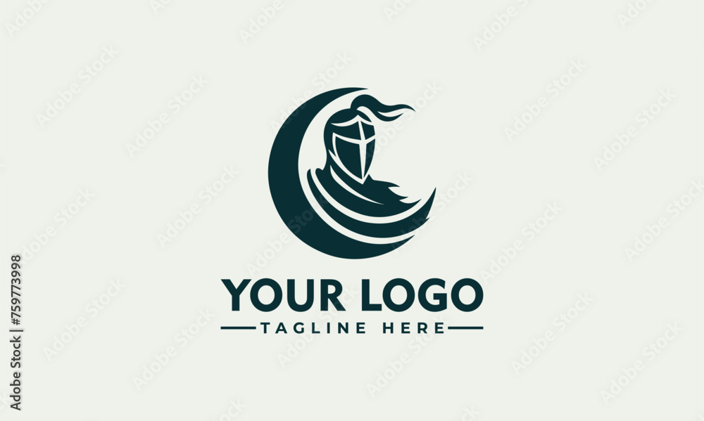 Simple Knight Rider Logo Vector Unique and Striking Design for Brand ...