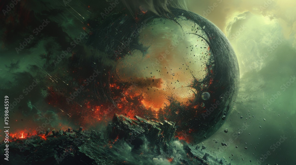 Zombie apocalypse among the stars: A visually stunning abstract ...